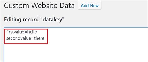 How To Access Data Keyvalue Pairs In Wordpress