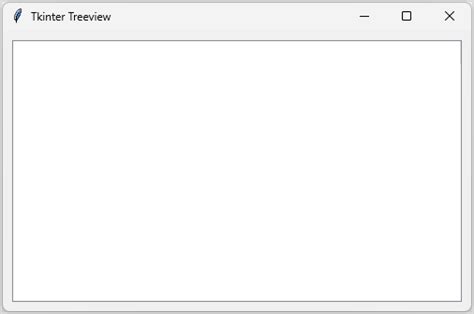 How To Use Tkinter Treeview To Display Tabular Hierarchical Data