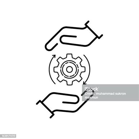 가는 선 구현 또는 작업 프로세스 아이콘입니다 프로젝트 완료 배지와 간단한 전략 기호의 개념입니다 선화 추세 선형 수정 또는 계획 로고타입 그래픽 획 아트 디자인 요소