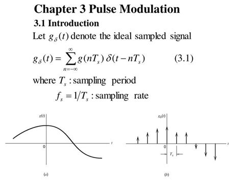 ppt chapter 3 pulse modulation 3 1 introduction powerpoint