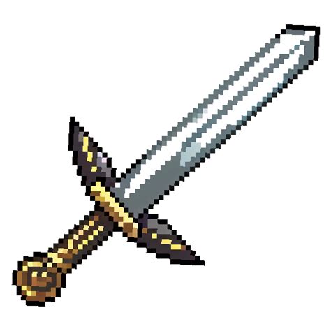 25 Fantasy Swords Assets Pixelart Pixel Art Sprite Equipment