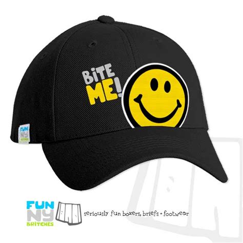 Bite Me Cap Funny Britches