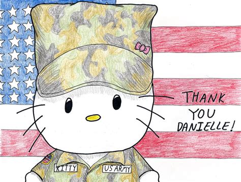 Military Hello Kitty