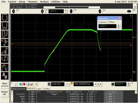DCR Output Droops Upon Startup Power Management Forum Power