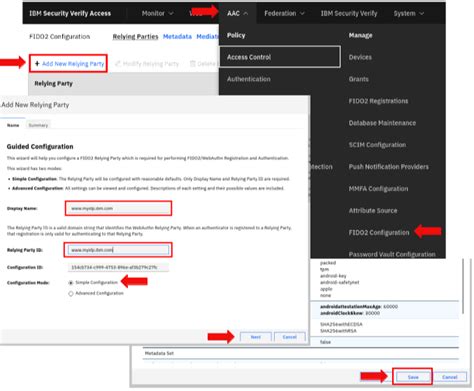 using fido authentication with ibm security verify access