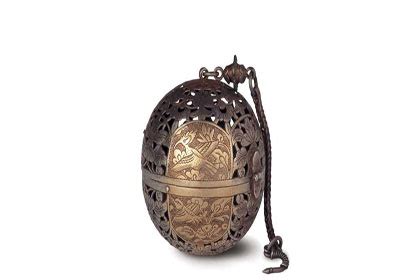 唐代鎏金银香囊 唐代金银器 第3页 大山谷图库