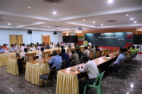 တာချီလိတ်မြို့တွင် ငလျင်ဘေးအန္တရာယ် သဏ္ဍာန်တူဇာတ်တိုက်လေ့ကျင့်ခြင်း လုပ်ငန်းညှိနှိုင်းအစည်းအဝေးက