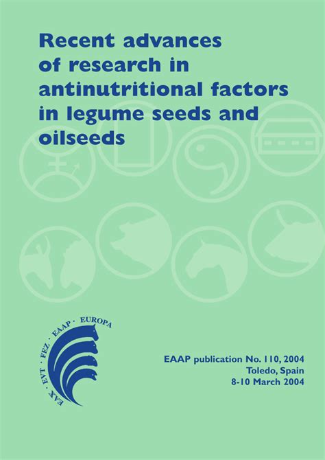 Pdf Modifications Of Seed Storage Proteins During Germination And