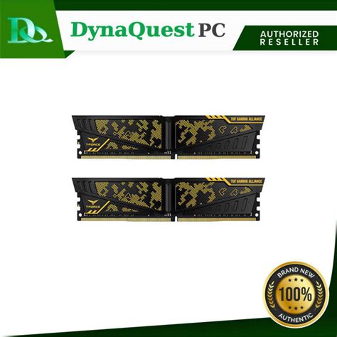 T Force Vulcan Tuf 32gb 2x16 Ddr4 3200mhz Tltyd432g3200hc16fdc01 Lazada Ph