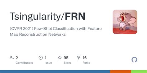 Github Tsingularity Frn Cvpr 2021 Few Shot Classification With