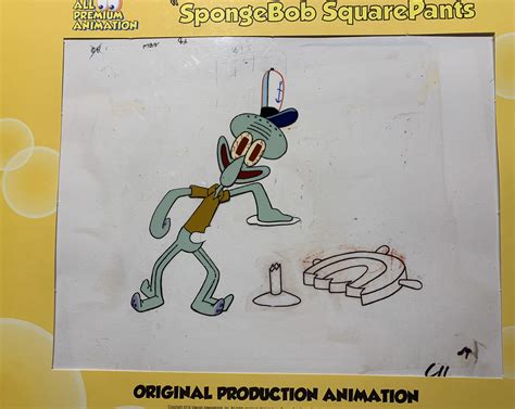 I Bought An Original Hand Drawn Animation Cel From Season 1 Employee If The Month Season 1
