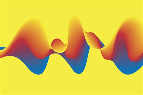 Colorful Gradient Wave Line Fluid Abstract Background Suitable For Landing Page And Computer