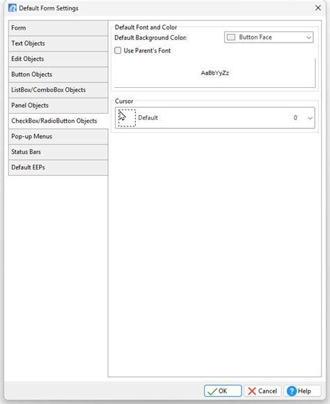 Checkboxradiobutton Objects