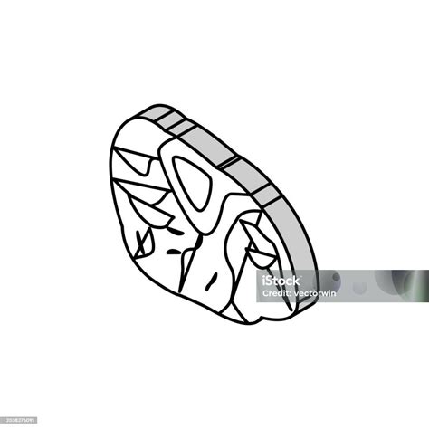 정강이 쇠고기 아이소 메트릭 아이콘 벡터 일러스트 레이 션 고기에 대한 스톡 벡터 아트 및 기타 이미지 고기 굽기 농장 Istock