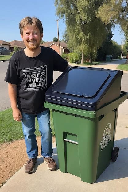 Premium Photo Funny Image With Bin