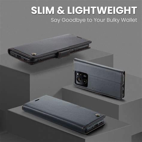 Laimtop Xiaomi T H Lle Leder Brieftasche Kartenfach Schutzh Lle Mit