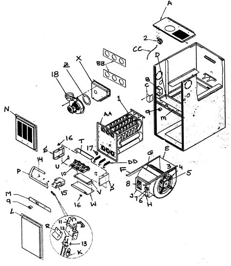 Tempstar Furnace Parts Diagram