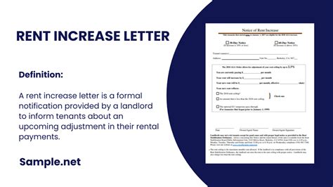 Rent Letter 50 Rent Increase Letter Templates Free Pdf Sample