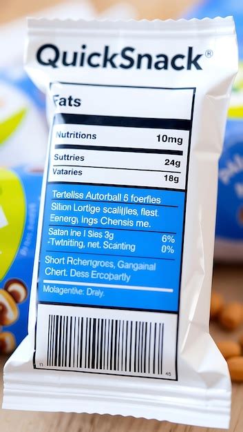 14 000 Nutritional Information Packaging Pictures