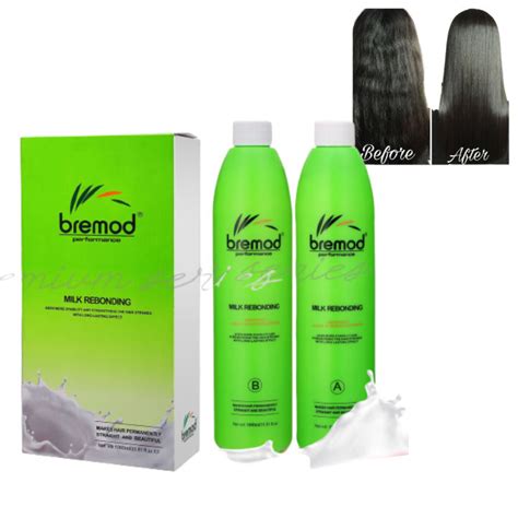 Bremod Hair Rebonding Set Straight Smooth Milk 2in1 Aandb Set 1000ml Br T013 T014 Lazada Ph