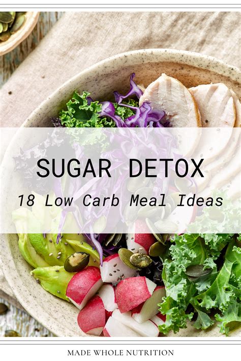 Sugar Detox 18 Low Carb Meal Ideas — Functional Health Research