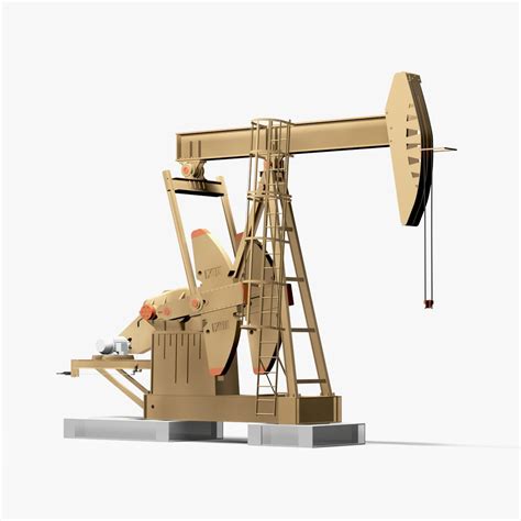 Beam Pump 3d Model 99 Max 3ds Fbx Obj Free3d