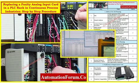 Instrumentation And Control Engineering On Linkedin Replacing A Faulty Analog Input Card In A