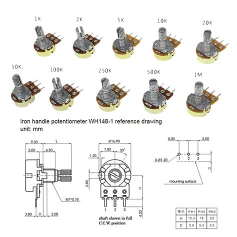 Unlocking Potentiometer Secrets Comprehensive Datasheet Guide