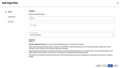 Character Mapping Algorithm Frameworks