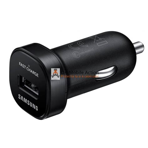 Incarcator Auto Rapid Samsung Mini A Cablu Micro Usb Black