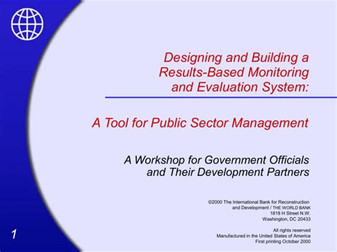 What Is Results Based Monitoring And Evaluation Design Talk
