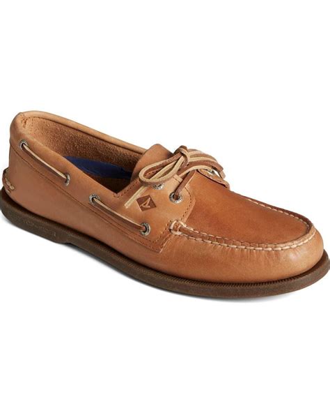 Sperry Top Sider Authentic Original Boat Shoe In Brown For Men Lyst