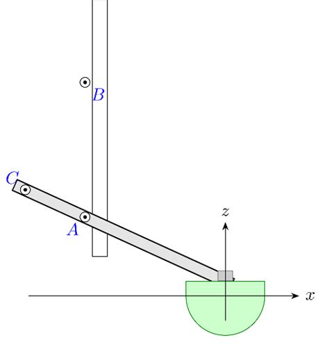 tikz pgf how to align a rectangle in a specific path in latex tex