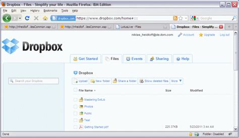 Access Files From Dropbox And Lotuslive In Xpages Niklas Heidloff