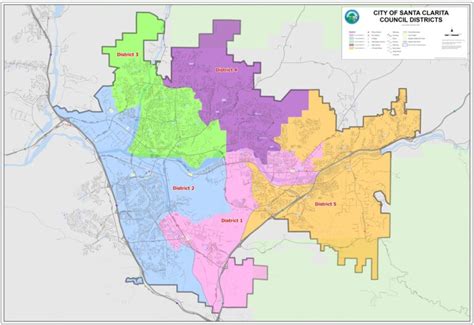 District Elections City Of Santa Clarita