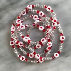 Colorful Heart Seed Beaded Bracelet Video Beaded Bracelets Tutorial