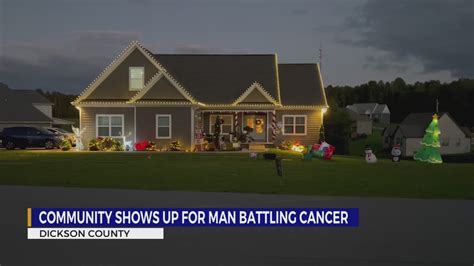 Community Shows Up For Dickson County Man Battling Cancer Wkrn News 2