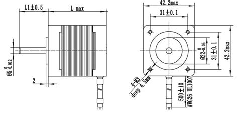 Guide To Nema 17 Stepper Motor Dimensions Wiring Pinout