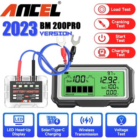 Ancel Bm200 프로 12v Led 자동차 배터리 테스터 모니터 가격 추천 순위 비교 Ranking Find