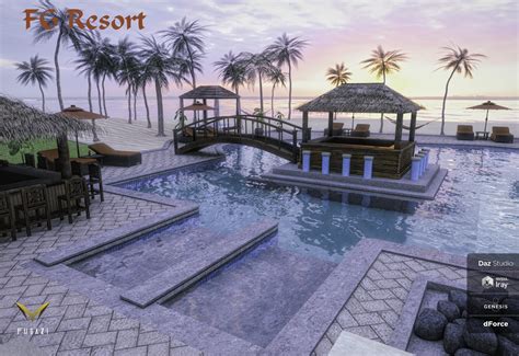 Fg Resort Daz 3d