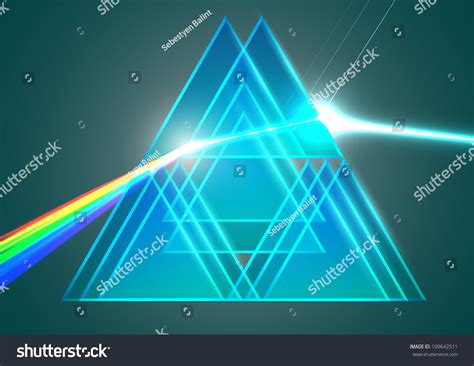 Prisms Refraction 库存矢量图（免版税）109642511 Shutterstock