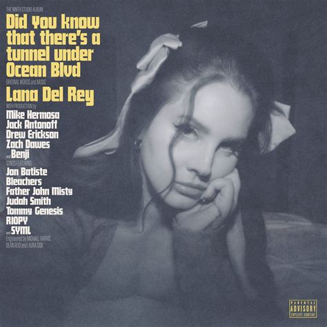 Lana Del Rey Did You Know That Theres A Tunnel Under Ocean Blvd Album