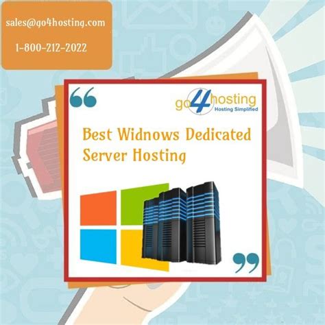 Windows Dedicated Server Windows Dedicated Server Hosting Windows