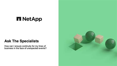 Backup And Recovery Why Netapp For Sap