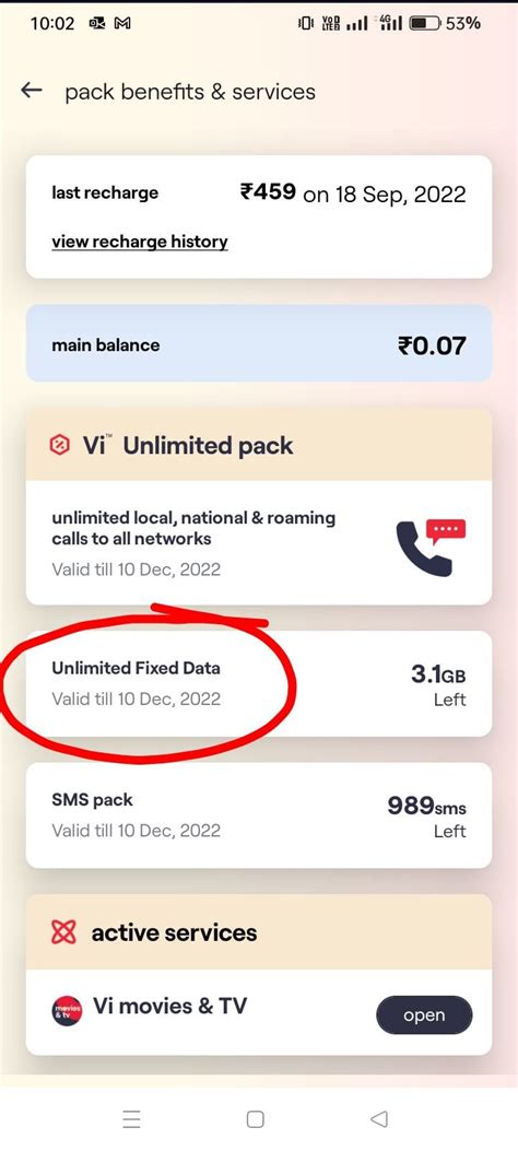 Unlimited Fixed Data From Vi Rindia