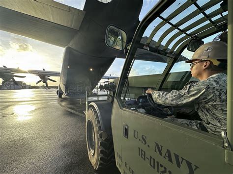 Nmcb 133 Moves Equipment On Tinian
