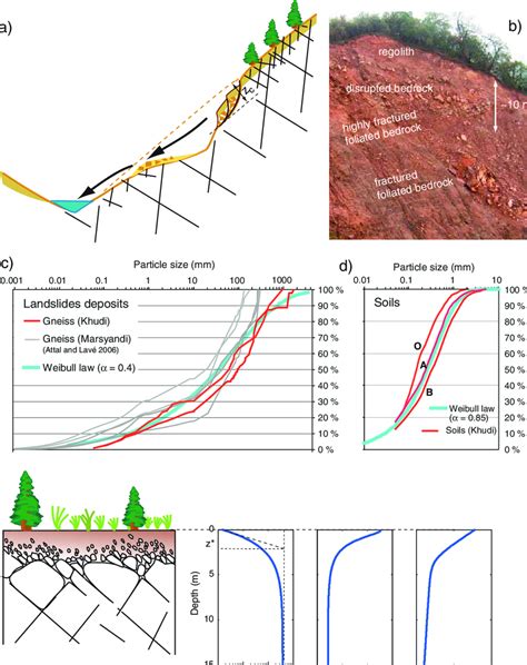 Numerical Model Conceptualization And Grain Size Distributions A