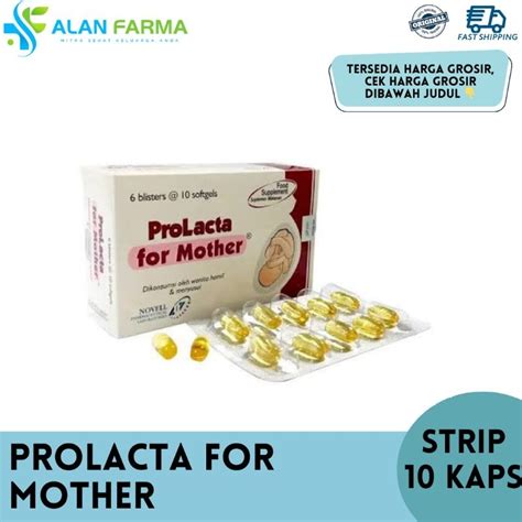 Jual Prolacta For Mother Strip Isi 10 Kapsul Prolacta For Mom Prolacta Mom Shopee Indonesia