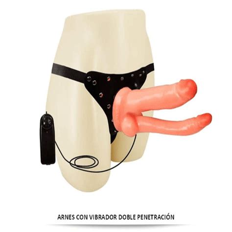 CONSOLADOR VIBRADOR DOBLE CON VIBRO TIN MARIN