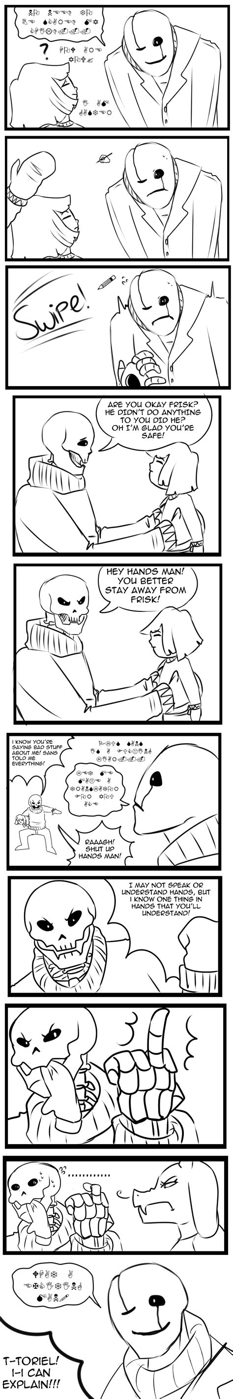 Undertale Comic Gasters Language By Mrputt On Deviantart
